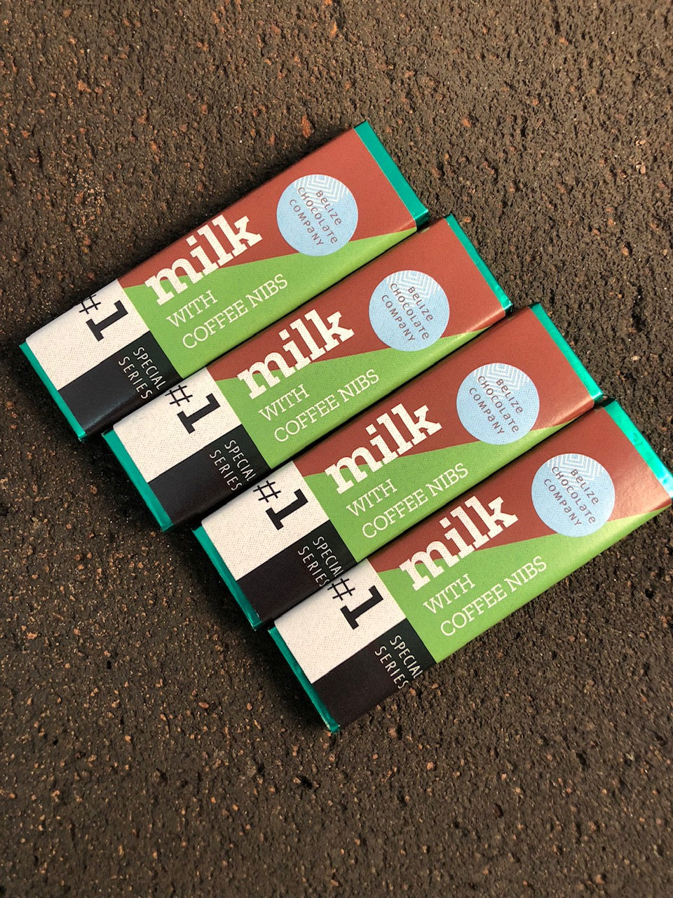 Milk chocolate and coffee nibs – Belize Chocolate Company